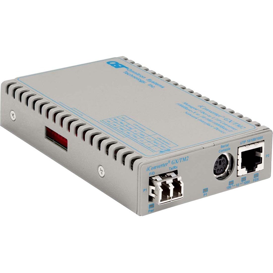 Omnitron Systems iConverter 8926N-0 Gigabit Ethernet Media Converter – Wamatek