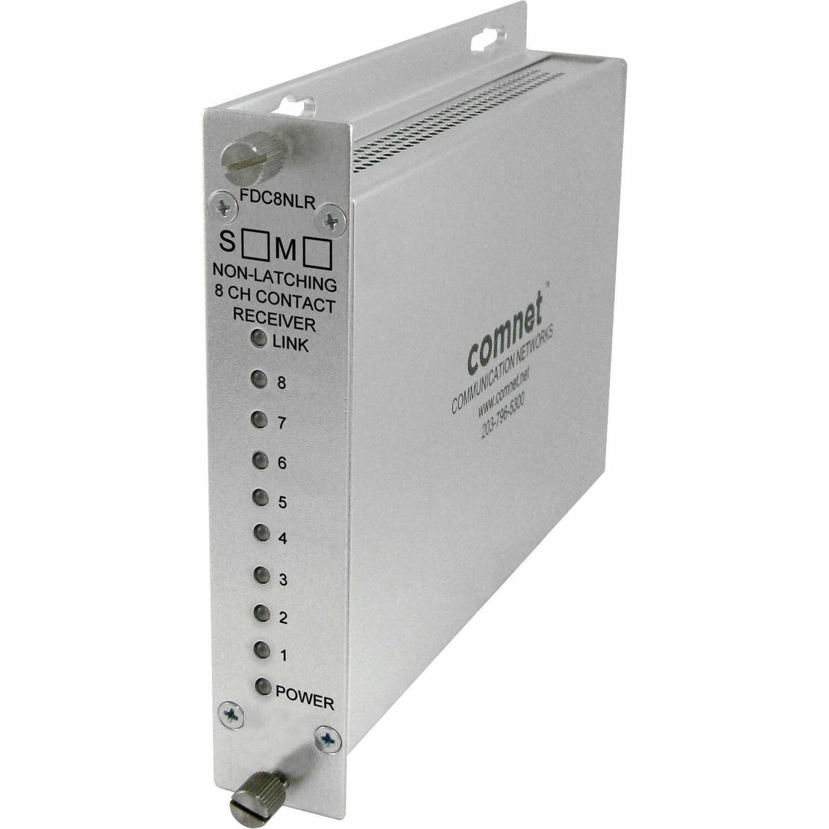 ComNet 8-Channel Contact Closure Receiver – Wamatek