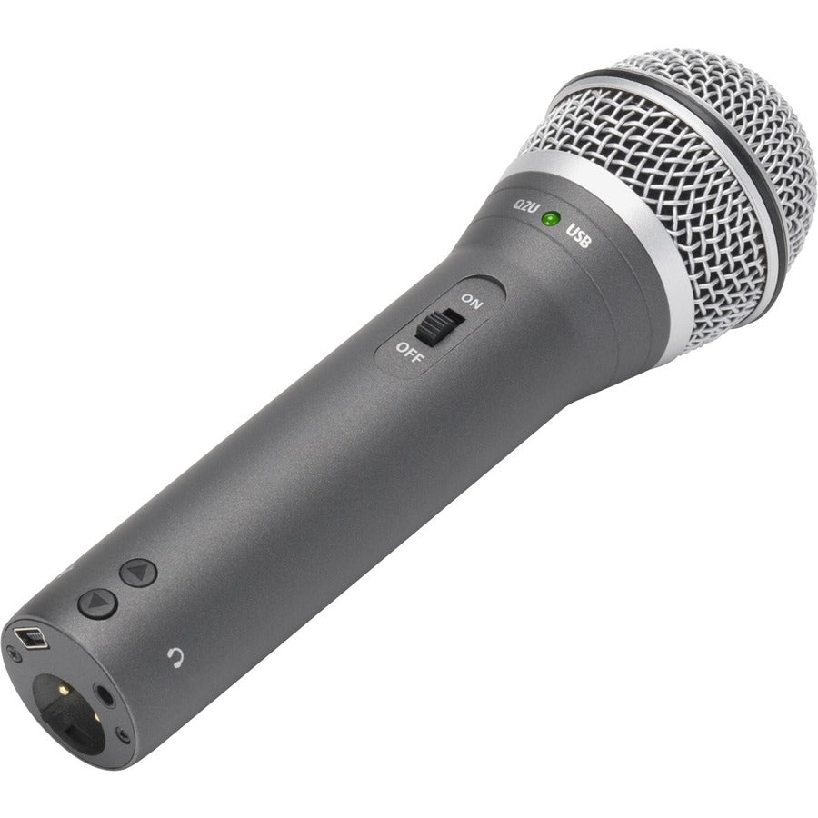 Samson Q2U Rugged Wired Dynamic Microphone - Gray – Wamatek