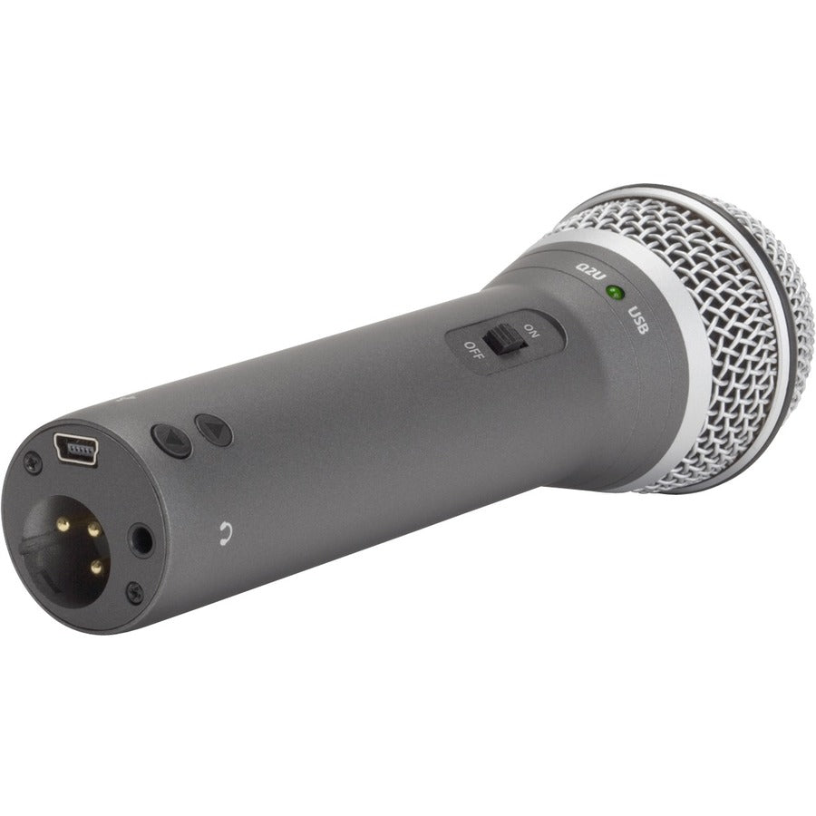 Samson Q2U Rugged Wired Dynamic Microphone - Gray – Wamatek