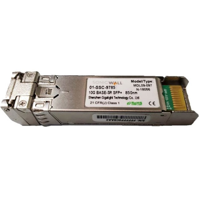 SonicWALL 10GB-SR SFP+ Short Reach Fiber Module Multi-Mode No Cable ...