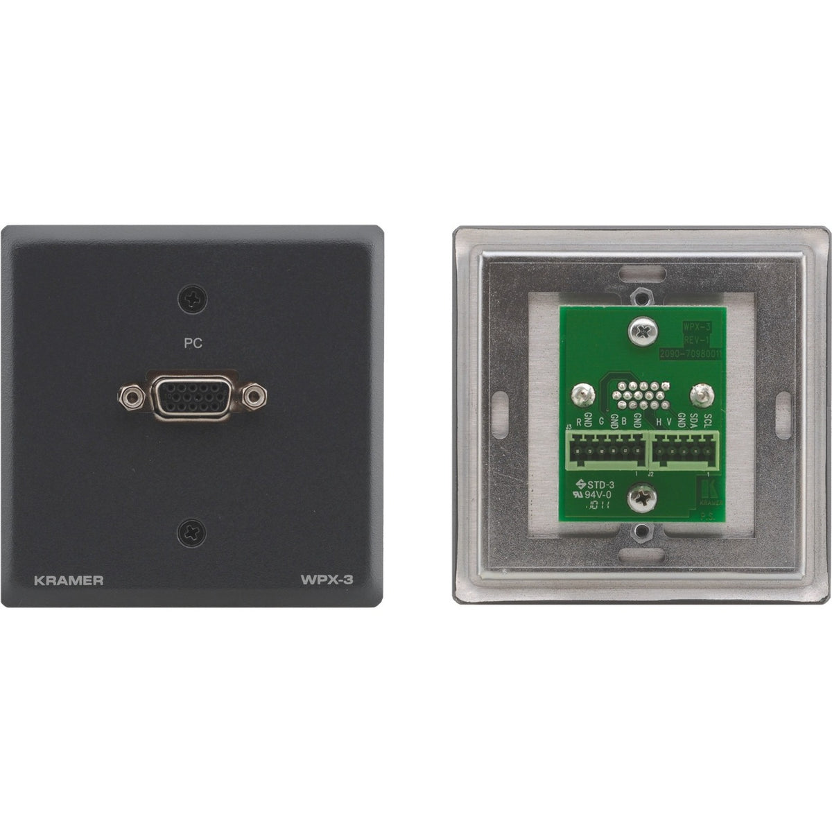Kramer Computer Graphics Passive Wall Plate – Wamatek