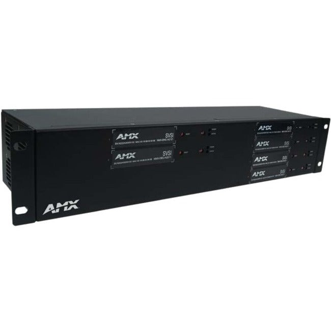 AMX 2RU Rack Mount Cage with Power for Six SVSI N-Series Card Units ...