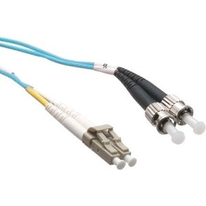 Axiom LC/ST Multimode Duplex OM4 50/125 Fiber Optic Cable 5m – Wamatek