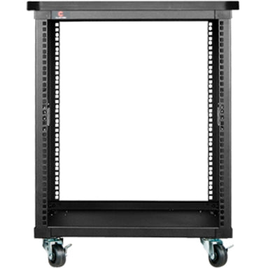 Claytek 12U 450mm Depth Simple Server Rack with Wood Top – Wamatek