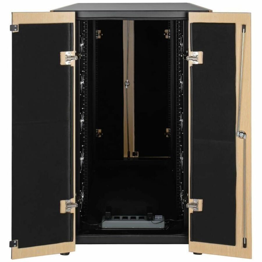 Eaton Tripp Lite Series SmartRack 24U Sound Proof Half-Height Rack Enc ...