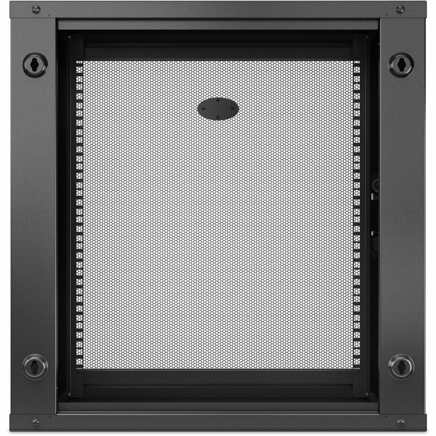 APC NetShelter 12U Wallmount Rack Enclosure Cabinet Single Hinged Serv ...