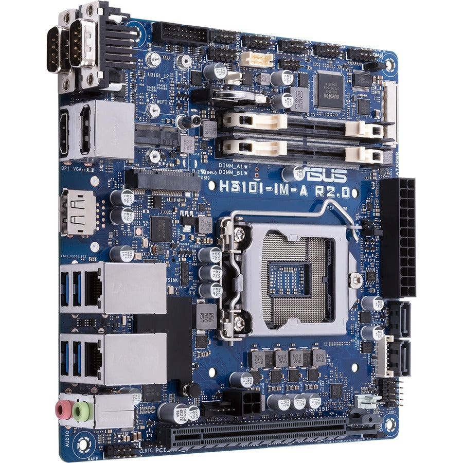 Asus H310I-IM-A R2.0 Desktop Motherboard - Intel H310 Chipset - Socket ...
