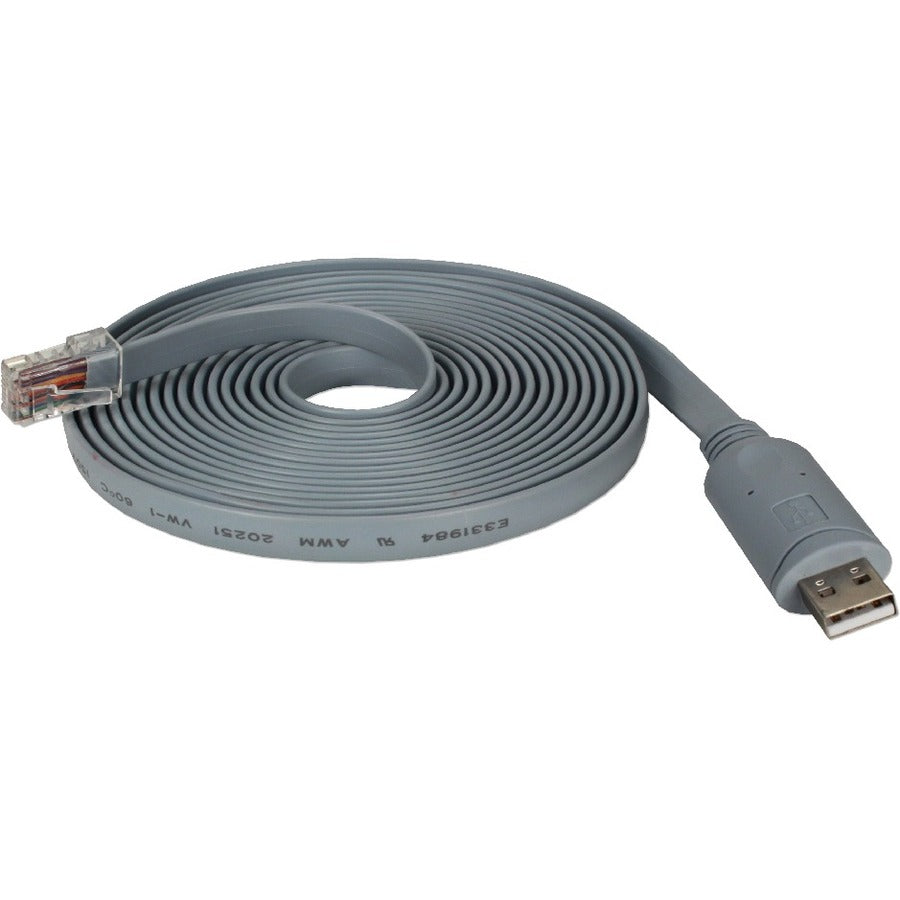 QVS 10ft USB to RJ45 Cisco RS232 Serial Rollover Cable – Wamatek