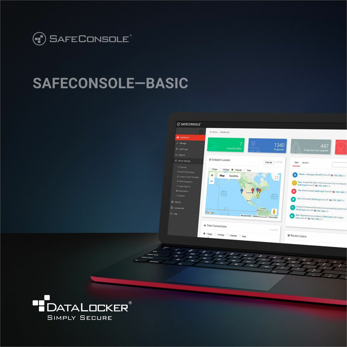 DataLocker SafeConsole Basic On-Prem Server - License Renewal - 1 Year ...