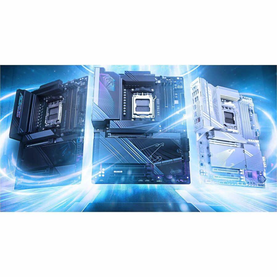 GIGABYTE X870E PRO Gaming Desktop Motherboard - AMD X870E Chipset - So ...