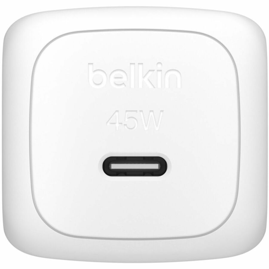 Belkin 45W Portable Cubic USB-C Wall Charger w/ USB-C Cable - 1xUSB-C ...