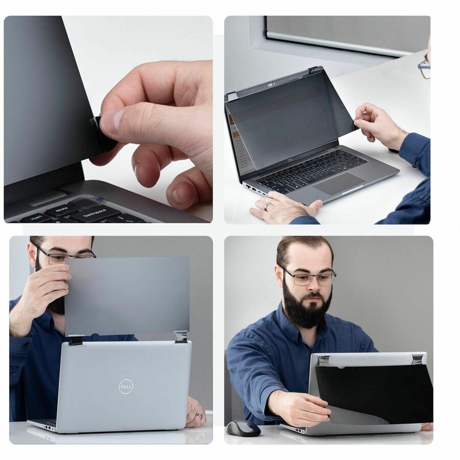 StarTech.com 15.6-inch 16:10 Bright Privacy Screen Filter with Touch ...