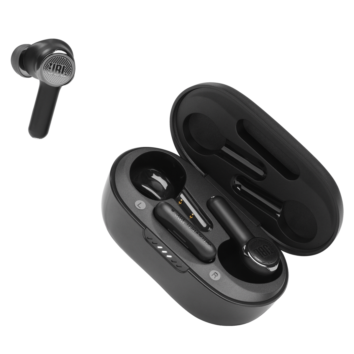 Jbl - Quantum True Wireless Noise Cancelling Gaming Headset - Black ...