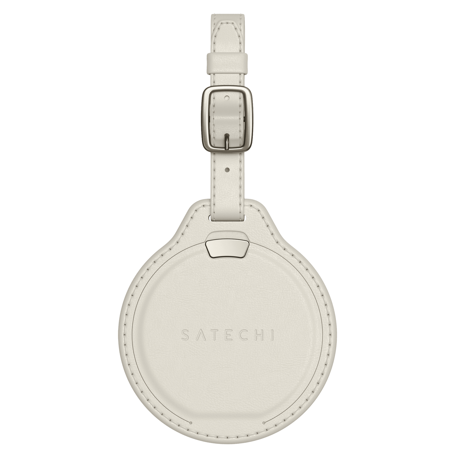 Satechi Vegan-Leather Findall Luggage Tag for Apple Find My - Sand ...
